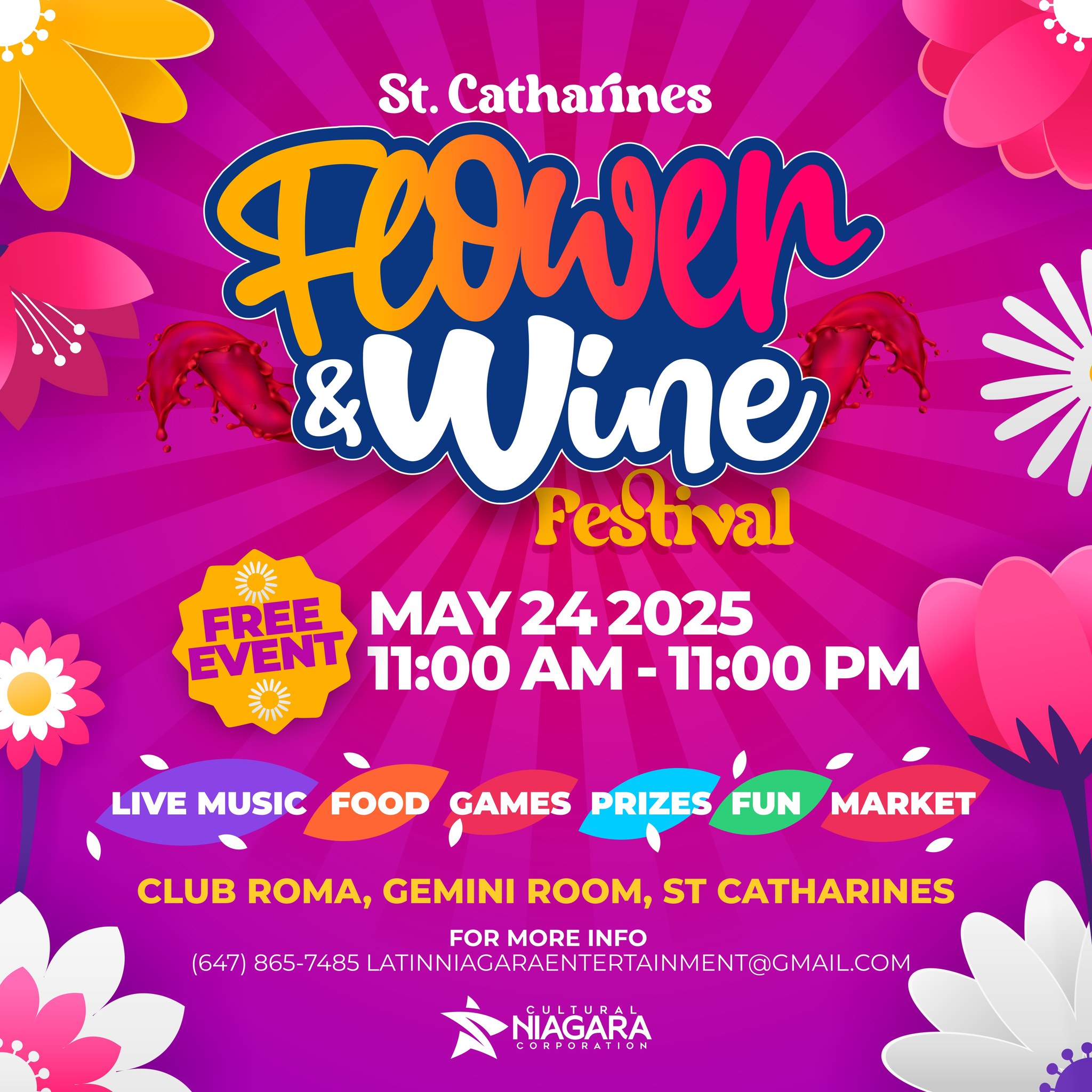 St. Catharines Flower & Wine Festival | loveSTC - Tourism St. Catharines